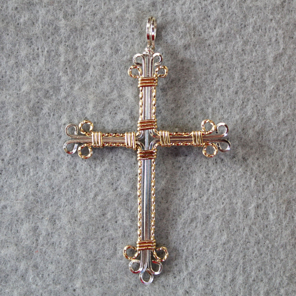 Wire Wrapped Cross